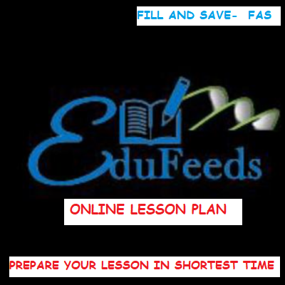 ONLINE LESSON PLAN : PREPARE YOUR LESSON HERE TO SAVE TIME - EDUFEEDS ...