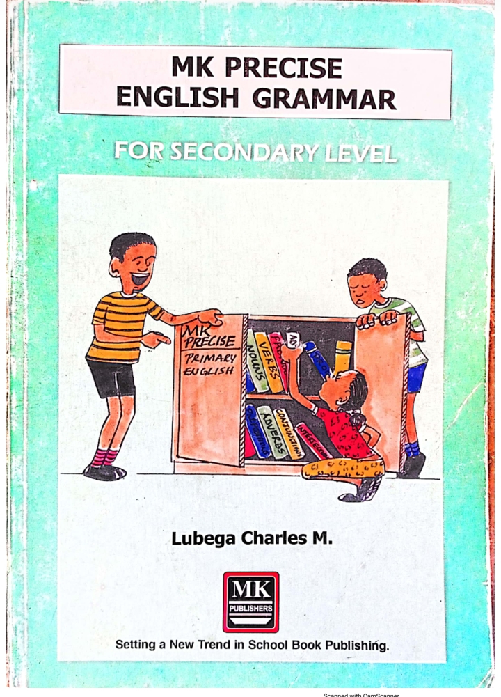 MK PRECISE ENGLISH SECONDARY GRAMMAR - EDUFEEDS || TOGETHER WE CAN MAKE ...